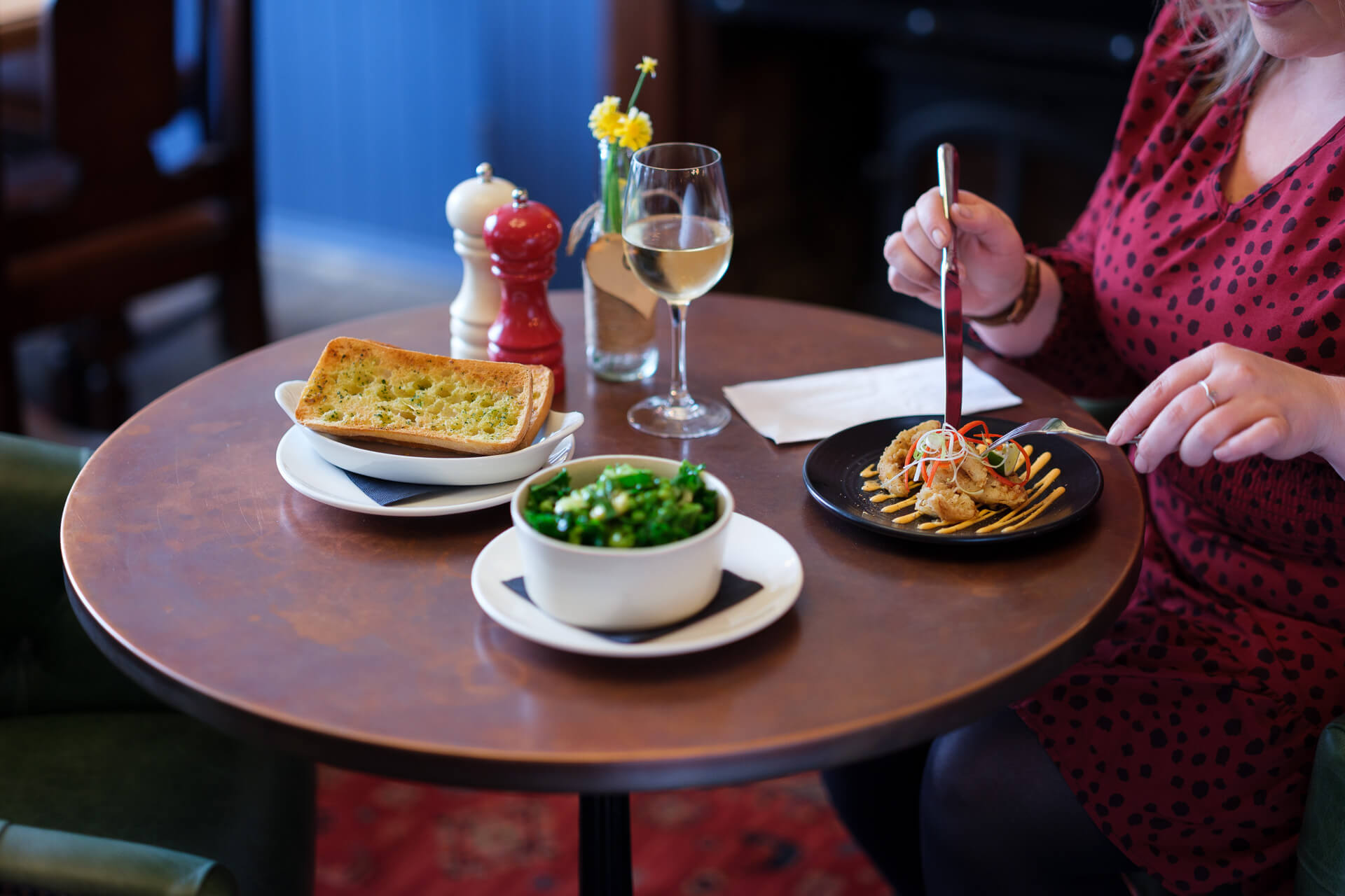 Food at The King's Head Pub & Restaurant, Wickham