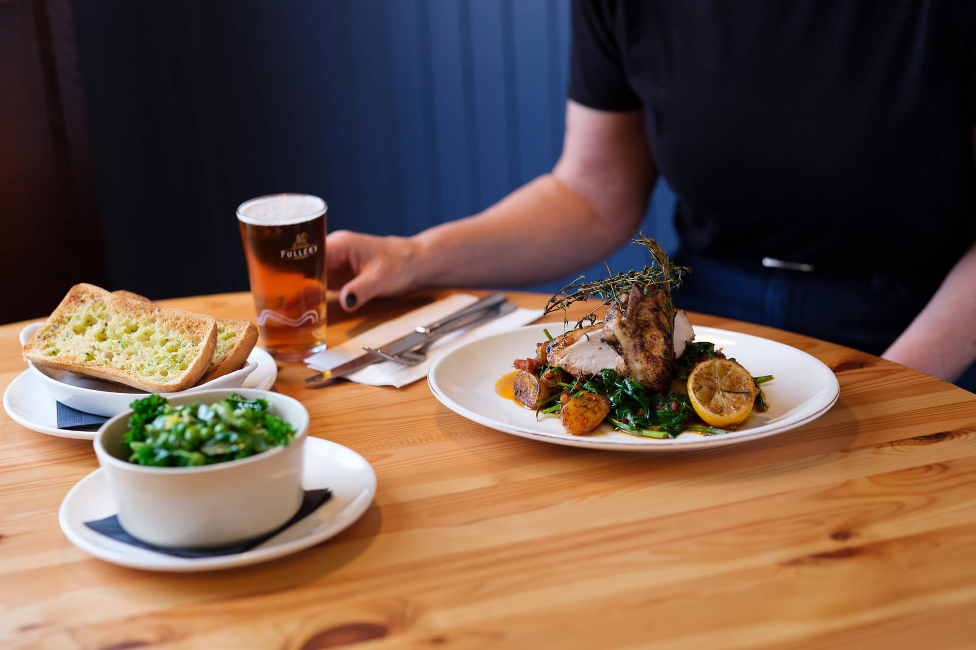 Food at The King's Head Pub & Restaurant, Wickham